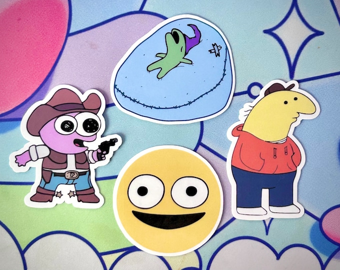 Smiling Friends Pim Iron-on Embroidery Patch - Etsy