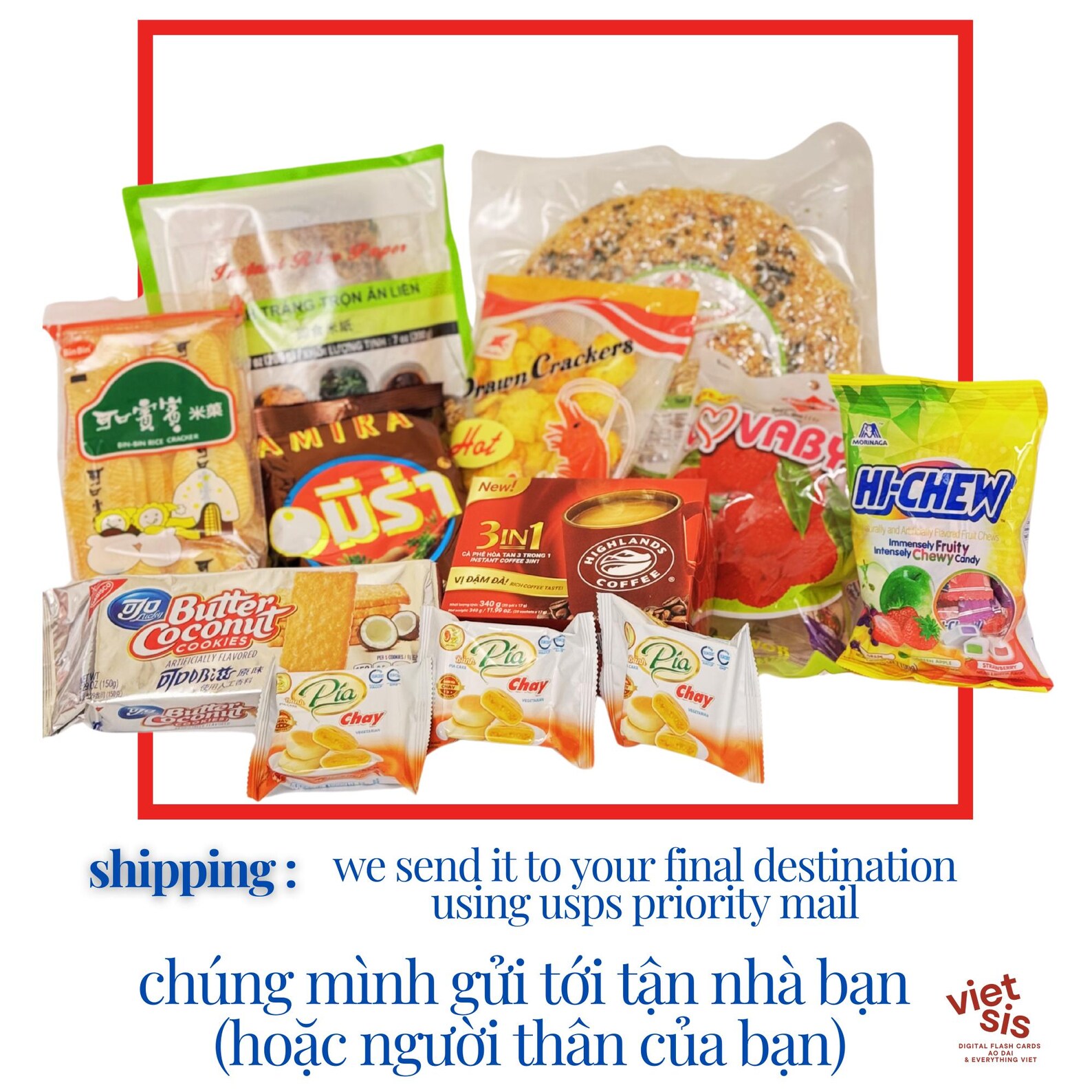 Authentic Vietnamese Snack Box – Coffee, Sweets & Treats - Etsy