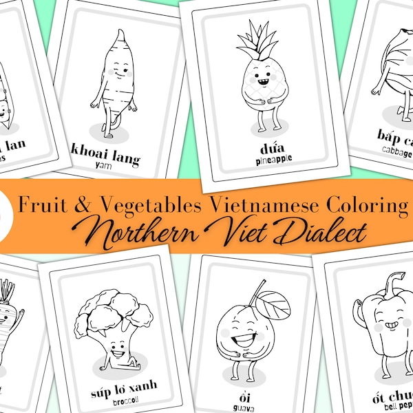 Vietnamese Learning Adventure Bundle for Kids Printable Posters ...