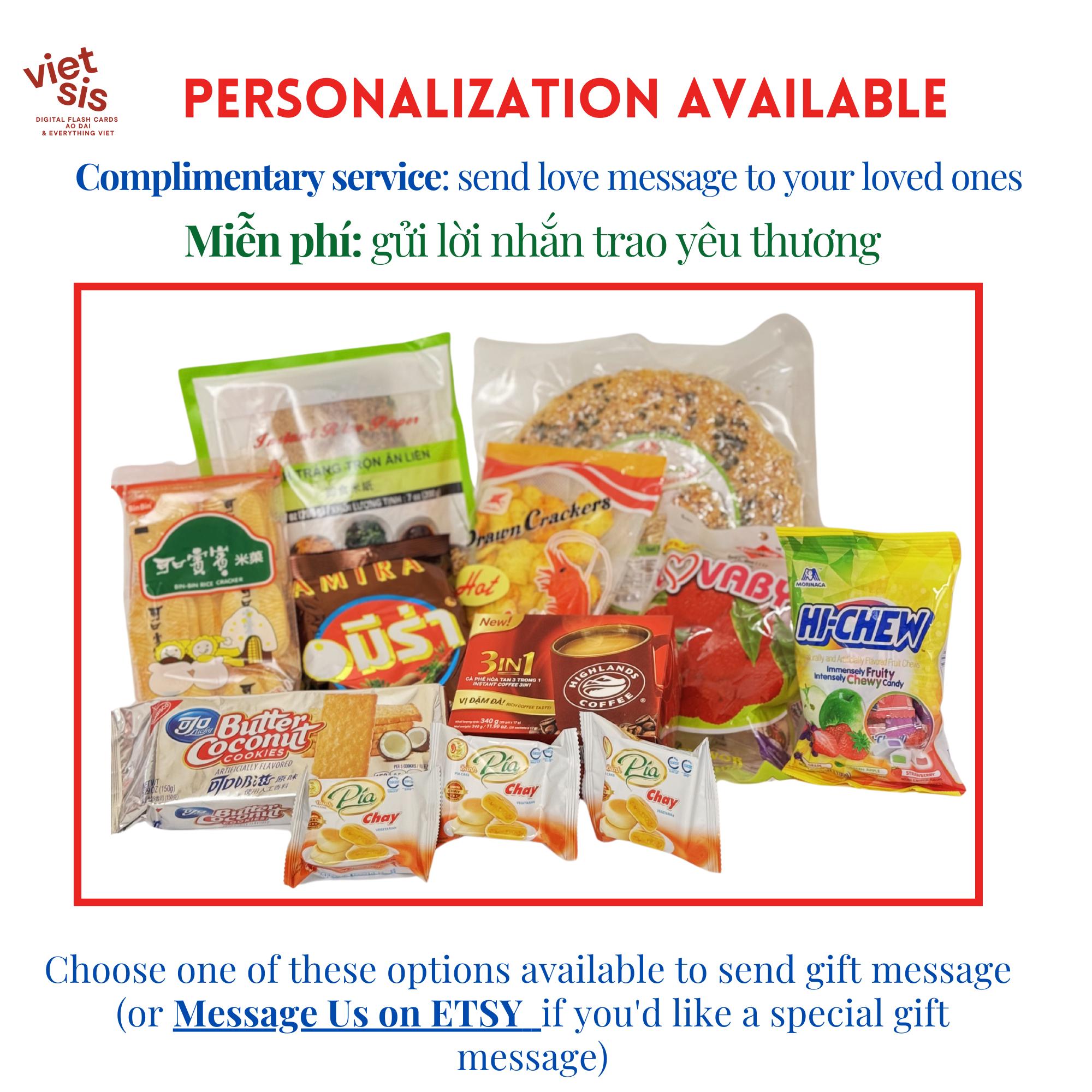 Authentic Vietnamese Snack Box – Coffee, Sweets & Treats - Etsy