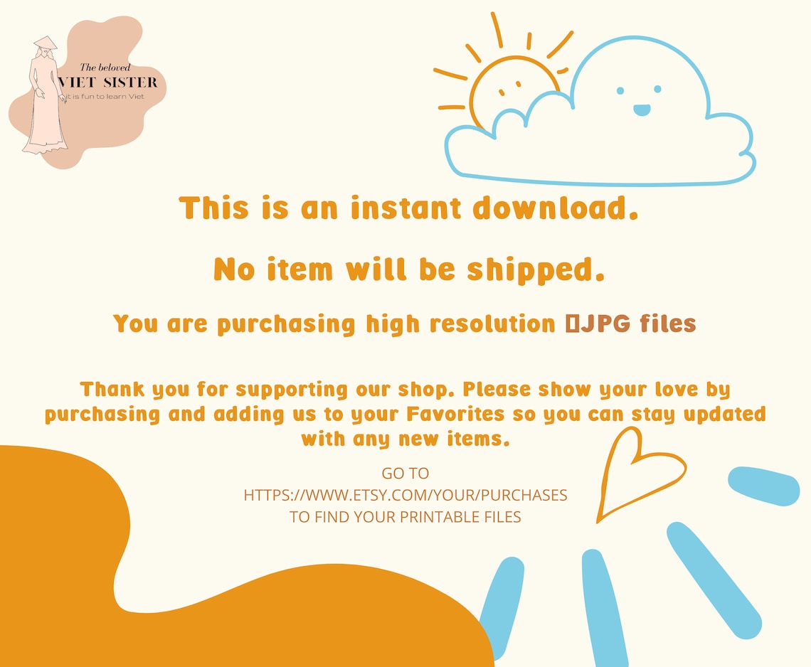 ABC Vietnamese Alphabet Wall-art. Vietnamese Kids Room's - Etsy