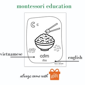 Vietnamese Alphabet Coloring Pages for Kids, Teaching Vietnamese| Gift ...