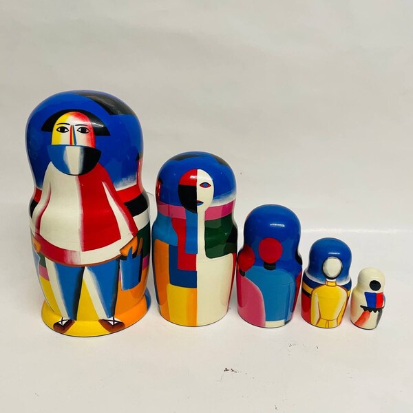 Modern Nesting Doll - Etsy