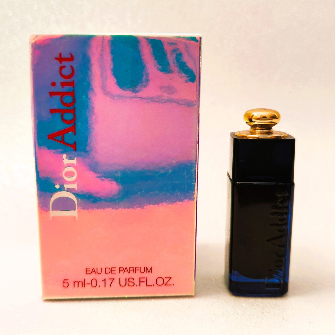 Dior Addict Eau De Parfum EDP 5 Ml Box .17 Fl Oz Vintage Perfume ...
