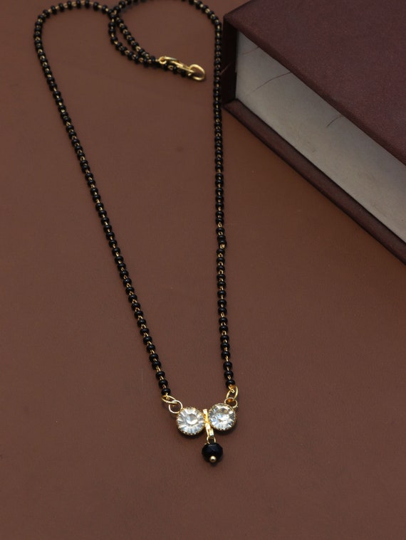 Exclusive Artificial Beads Magalsutra Simple and Stylish - Etsy