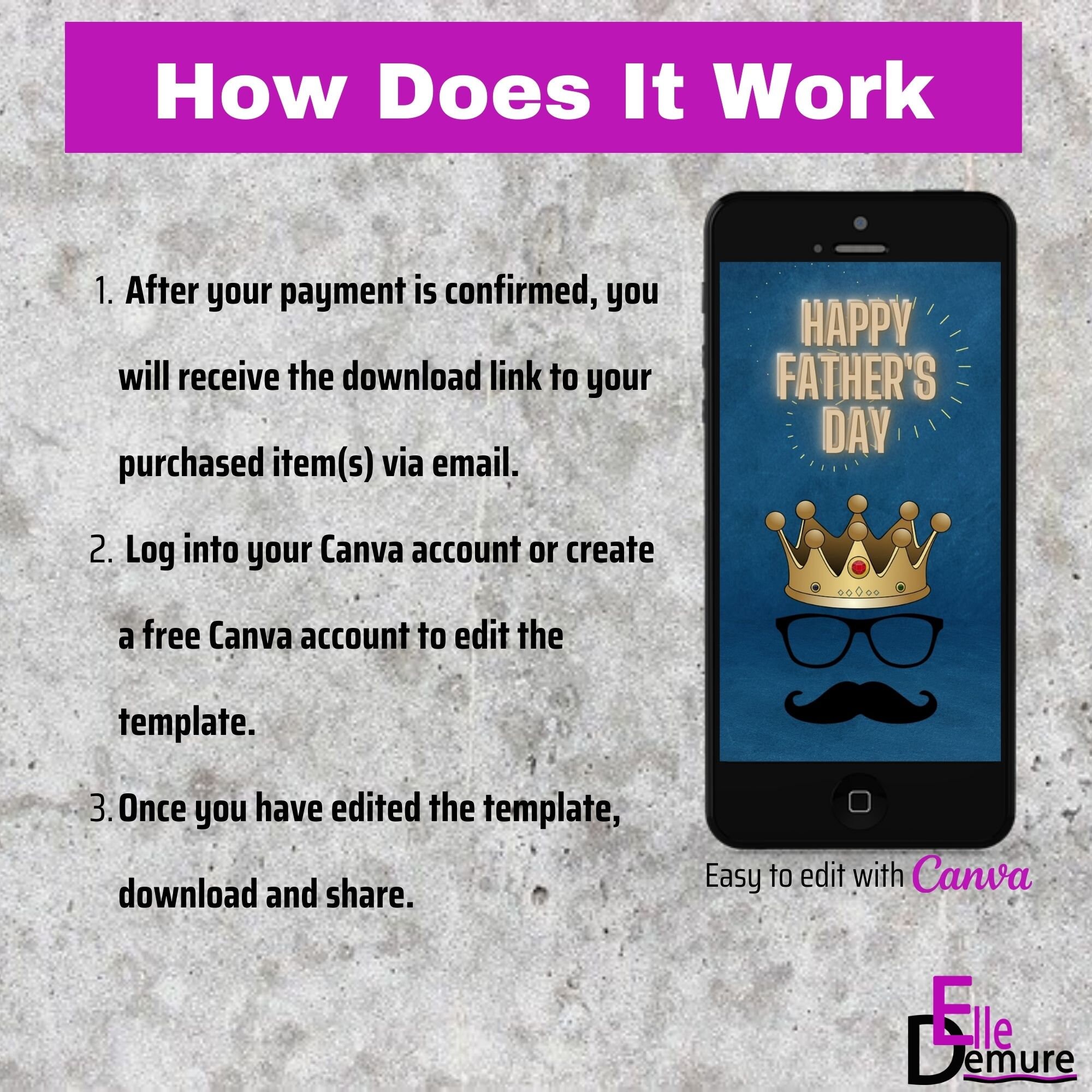 Father's Day Animated Card, Father's Day Video Greeting, Father's Day ...