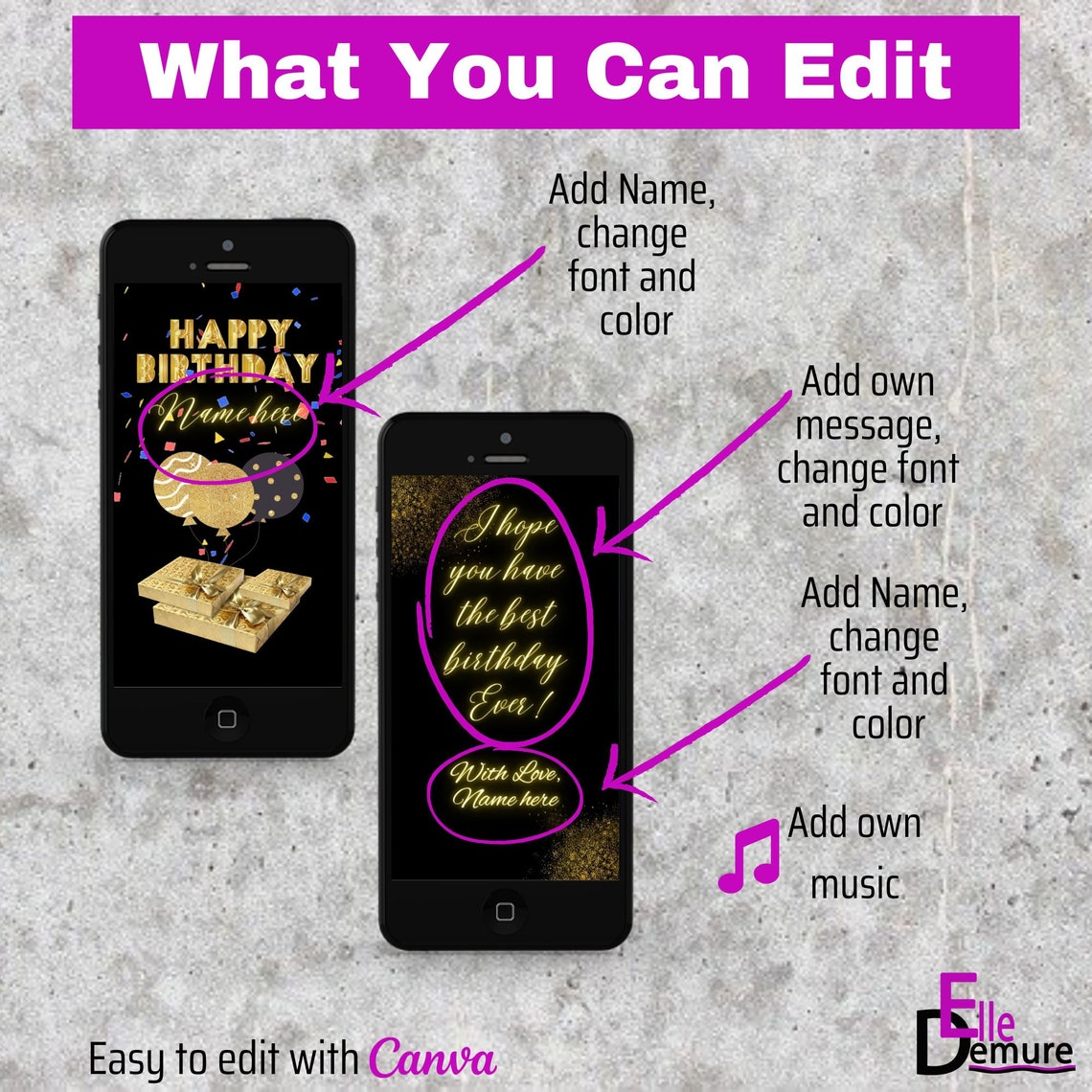 Happy Birthday Video Card, Animated Birthday Card, Birthday E-card ...