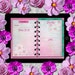 Pink Digital Planner in Landscape Digital Pink Floral - Etsy