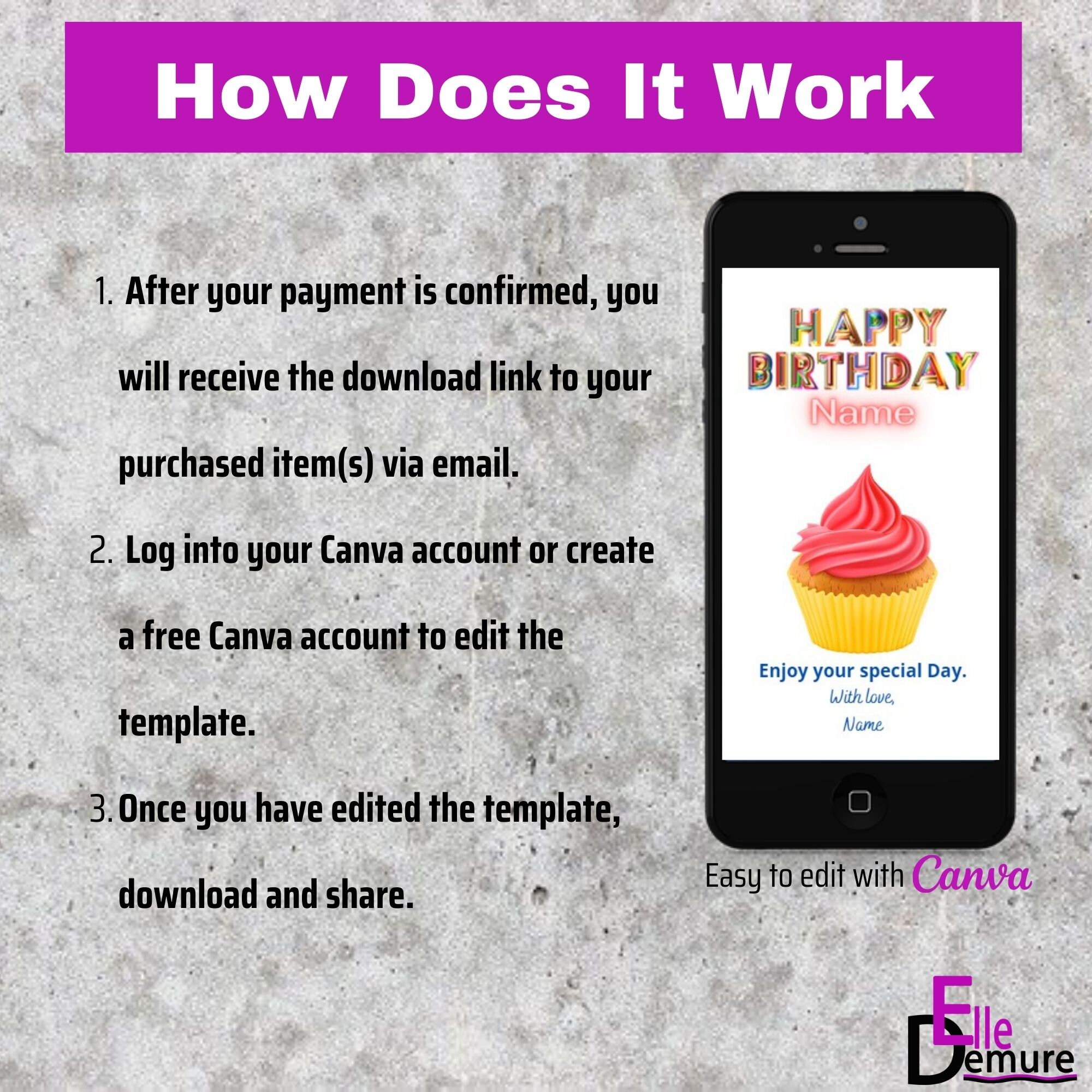 Happy Birthday Video Card, Animated Birthday Card, Birthday E-card ...