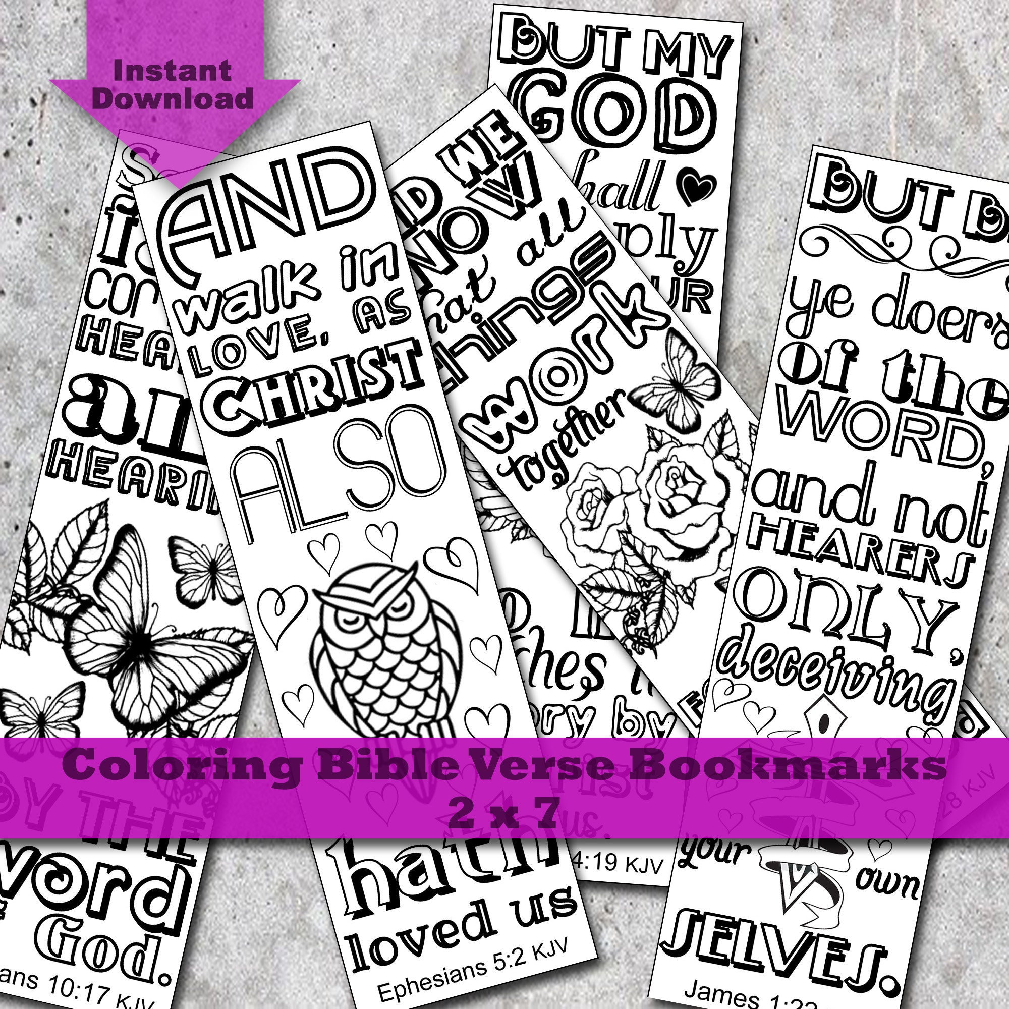 Printable Coloring Bible Verse Bookmarks, Bible Verse Bookmark ...