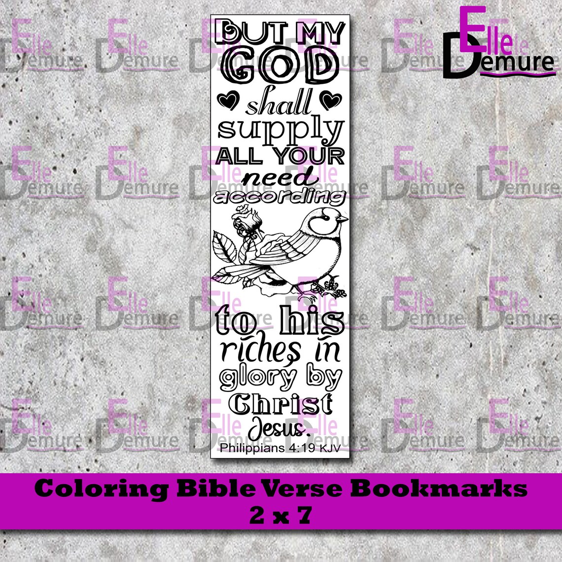 Printable Coloring Bible Verse Bookmarks, Bible Verse Bookmark ...