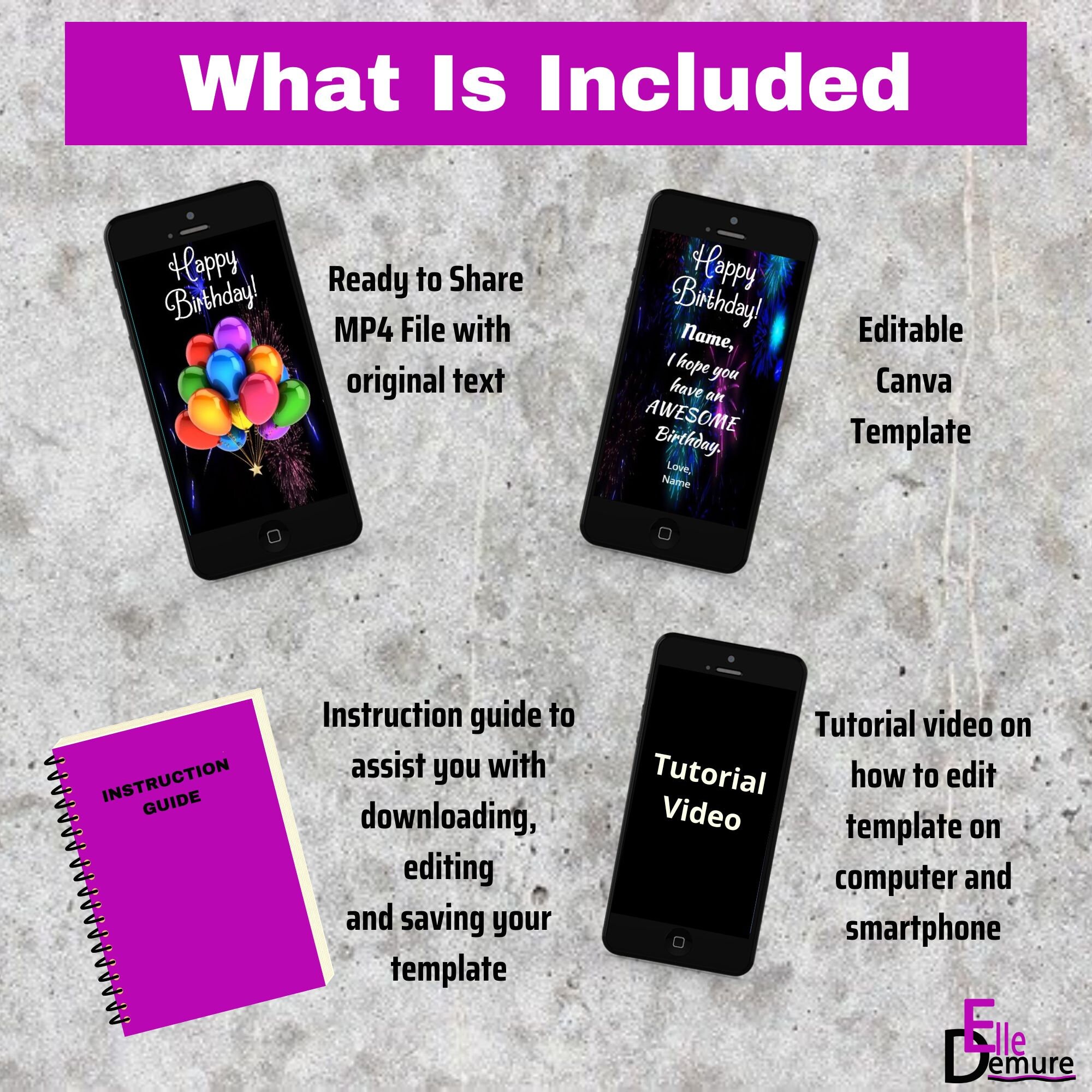 Happy Birthday Video Card, Animated Birthday Card, Birthday E-card ...