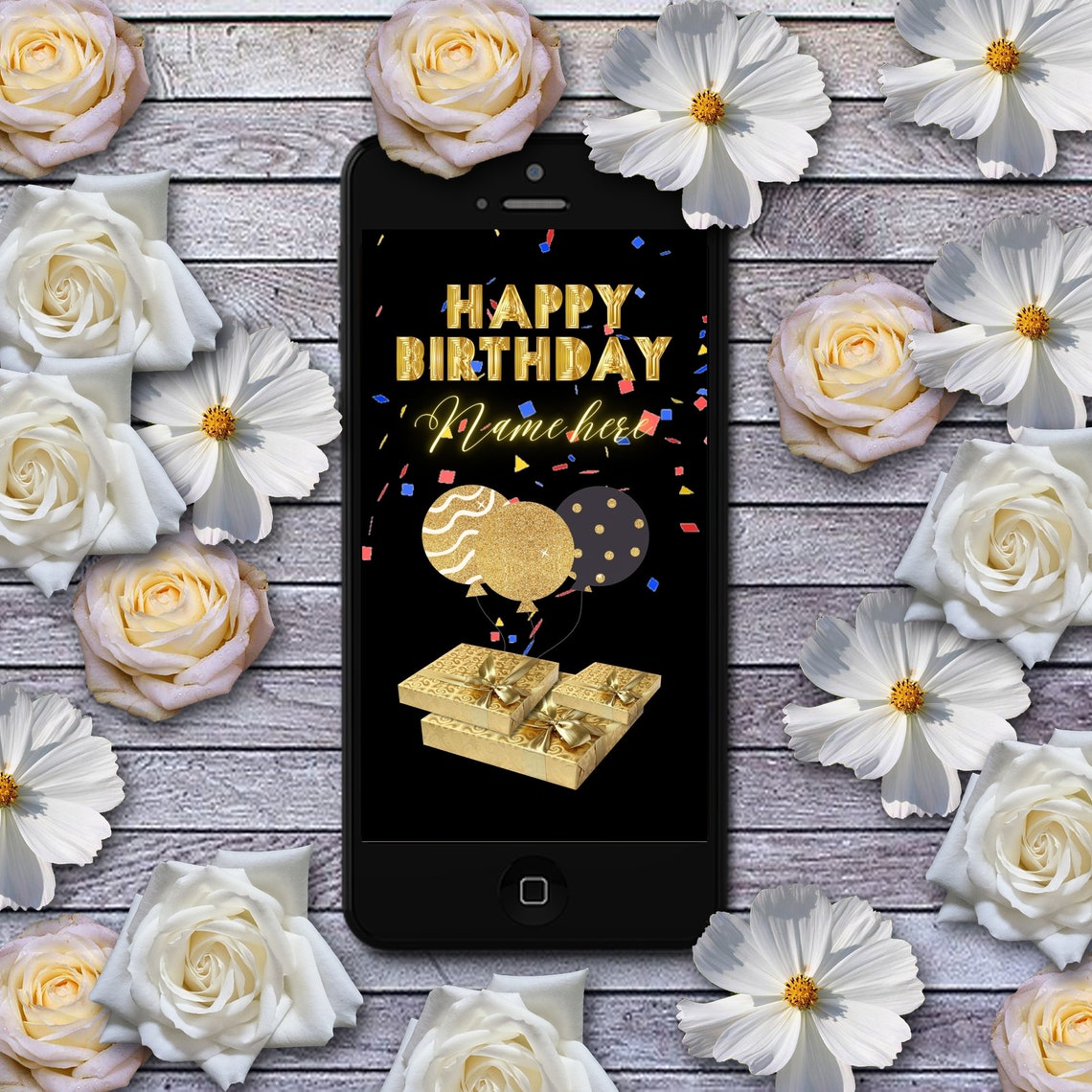 Happy Birthday Video Card, Animated Birthday Card, Birthday E-card ...