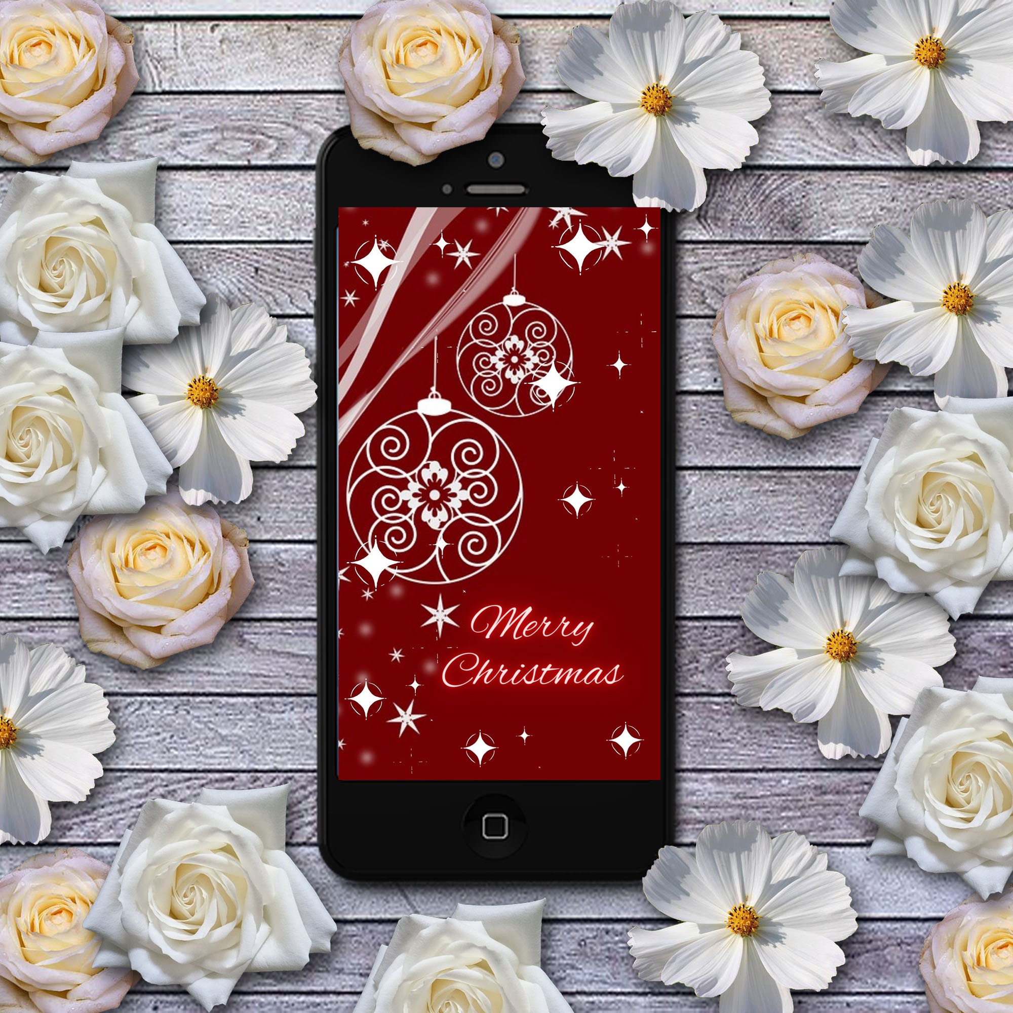 Merry Christmas Video Card Template, Animated Card, Christmas Canva ...