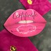 Glossy Lips Business Gift Certificate, Customizable Women Shop Gift ...