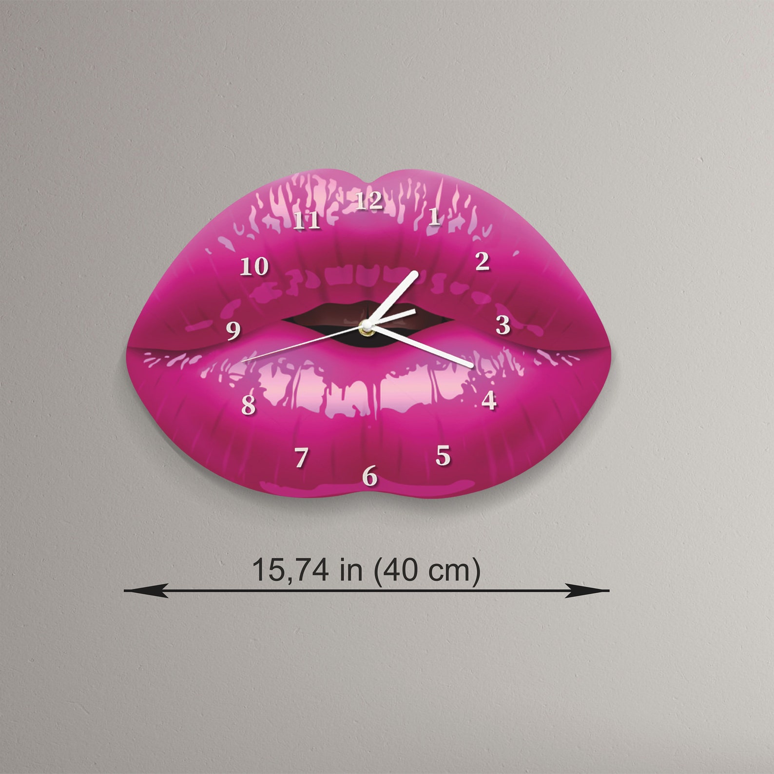 Nail Salon Wall Clock, Aesthetic Wall Decor, Unique Clock for Beauty ...