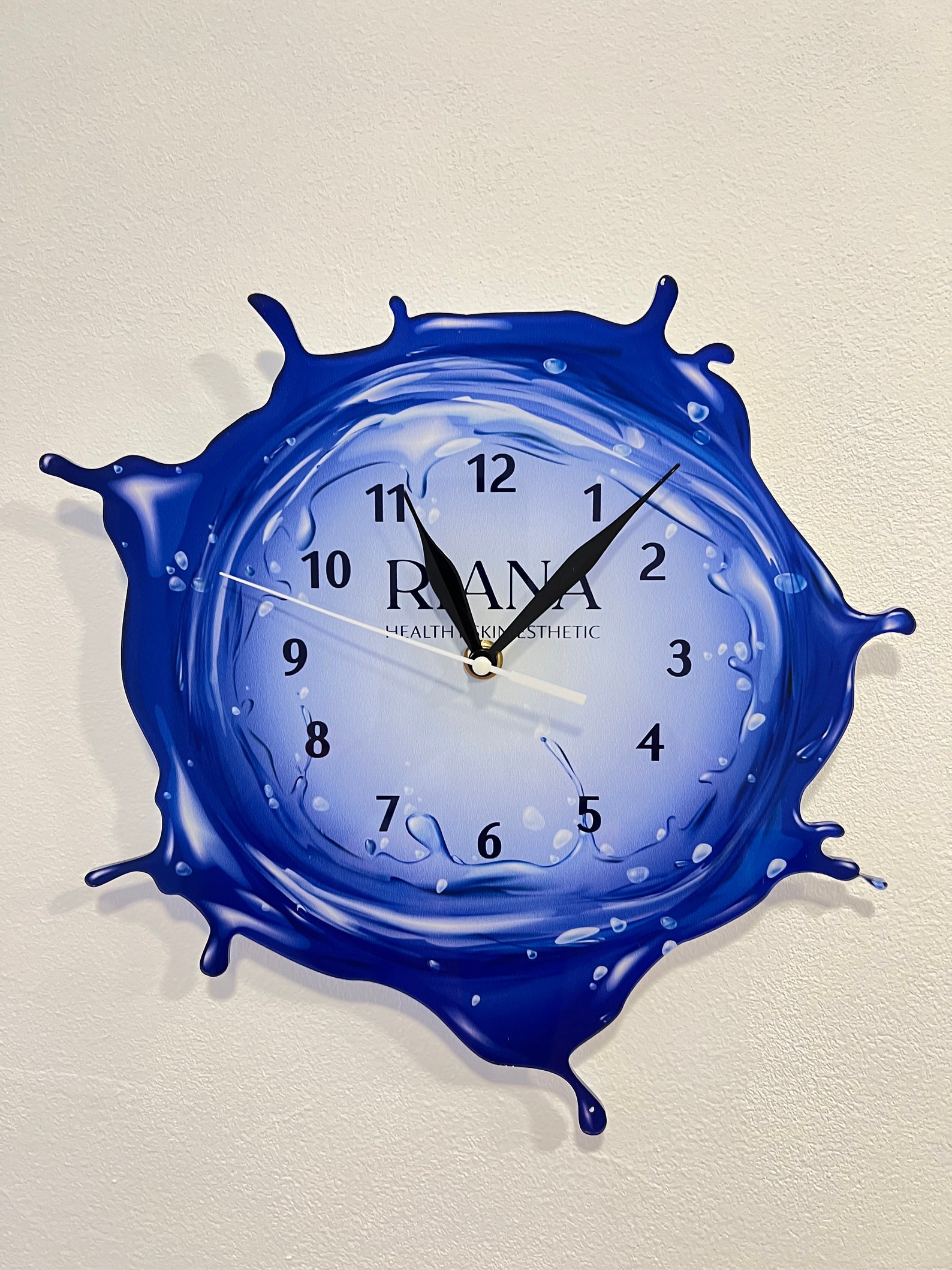 Nail Salon Wall Clock, Aesthetic Wall Decor, Unique Clock for Beauty ...