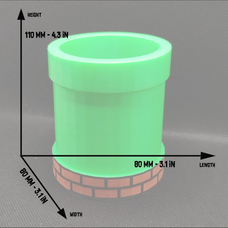 Super Mario Pipe Pot - Etsy