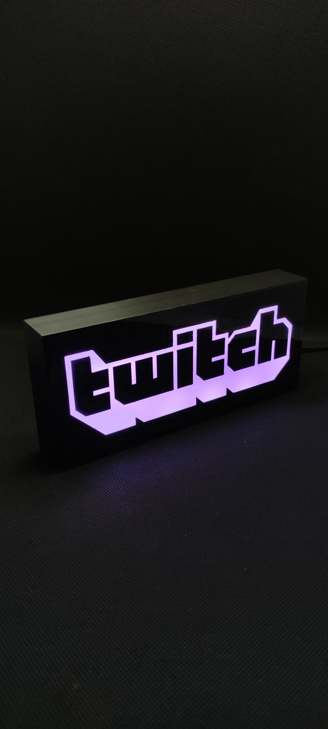 Twitch Led Lightbox Sign - Etsy