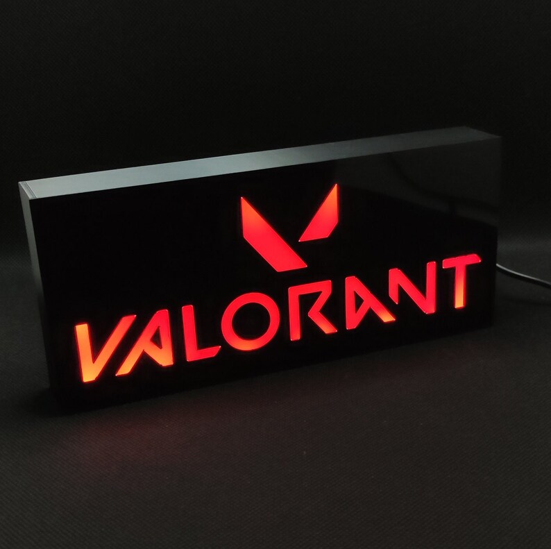 VALORANT Led Lightbox Sign - Etsy