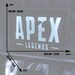 APEX Legends Led Lightbox Sign - Etsy