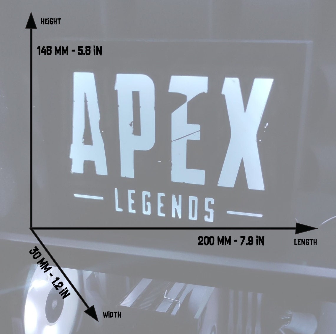 APEX Legends Led Lightbox Sign - Etsy