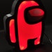 AMONG US Character LED Night Light - Etsy