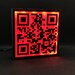 QR CODE Sign Neon Led Lightbox Sign Restaurant Menu Qr Code Internet ...