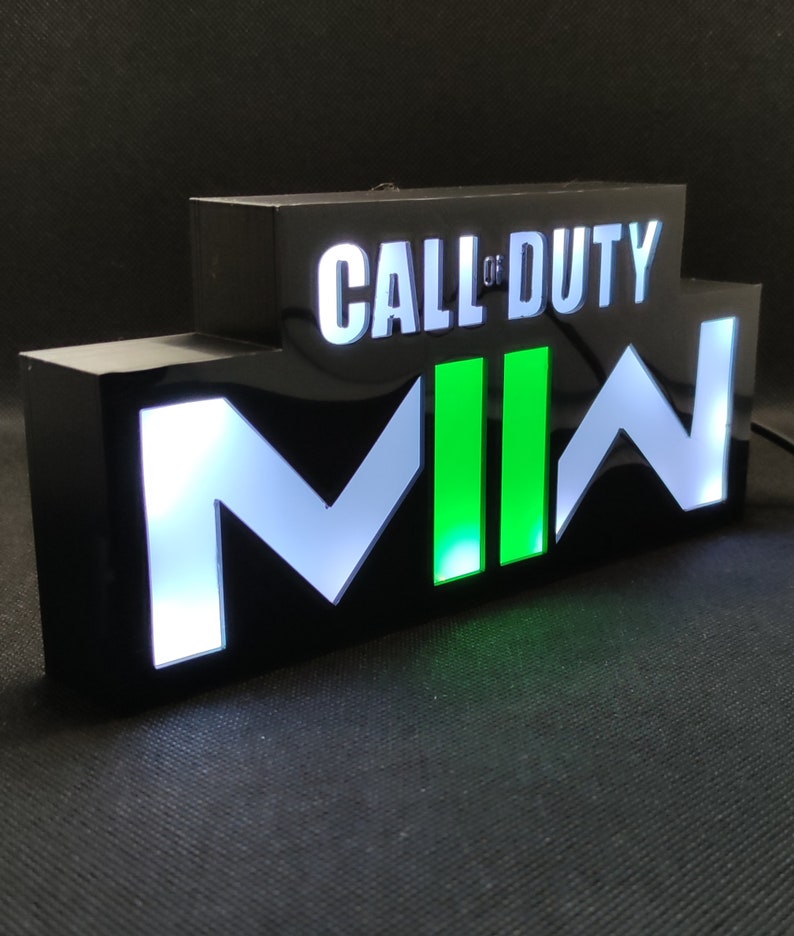 CALL of DUTY Modern Warfare LED Lightbox - Etsy