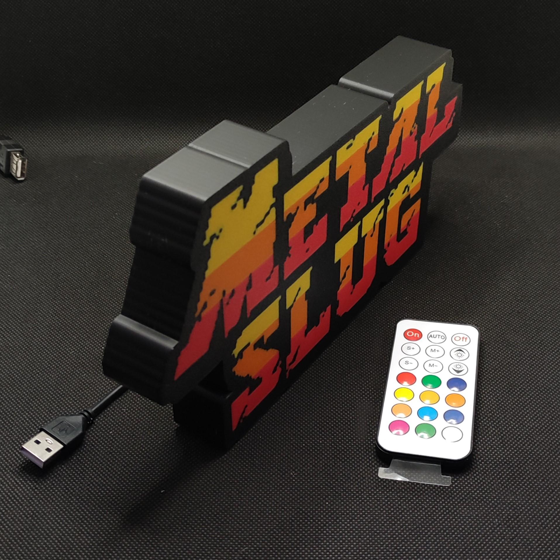 Metal Slug Led Lightbox Sign - Etsy