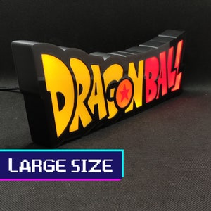Dragon Ball Led Lightbox RGB Lamp Large Size - Etsy