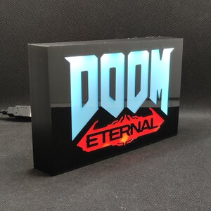 DOOM ETERNAL Led Lightbox Sign - Etsy