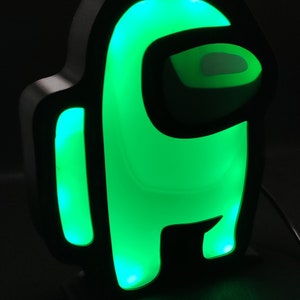 AMONG US Character LED Night Light - Etsy