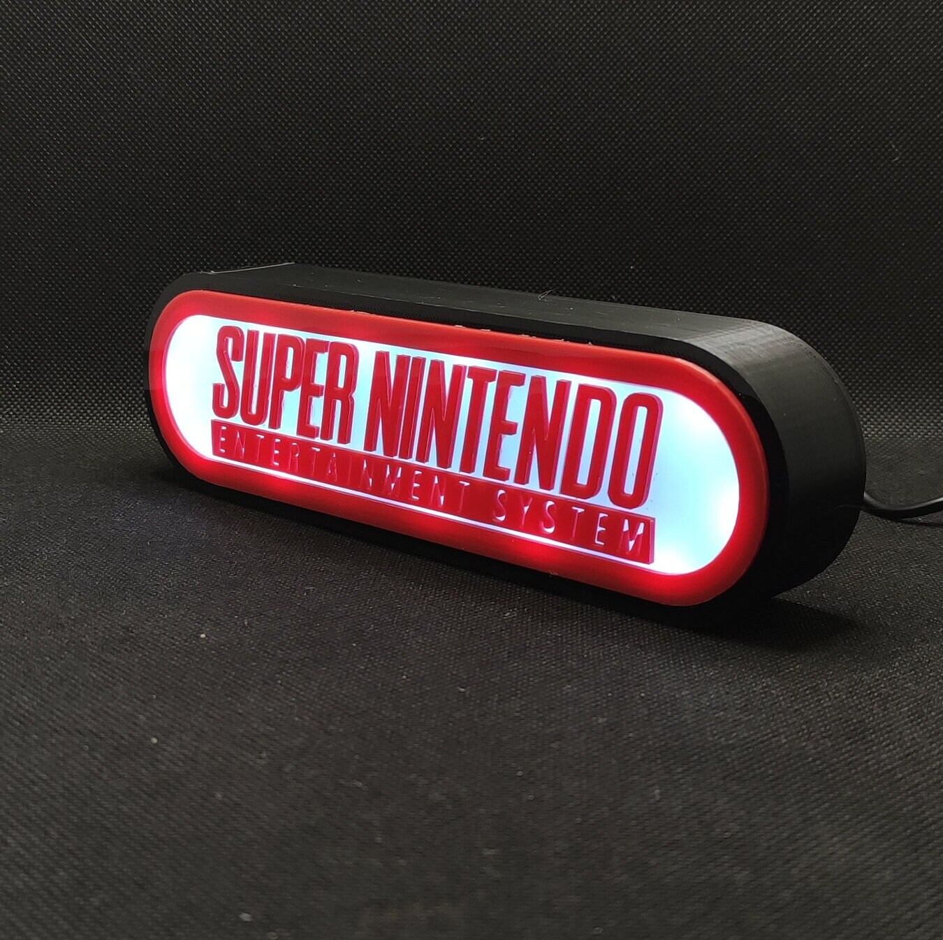 SUPER NINTENDO SNES Led Lightbox Sign - Etsy