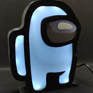 AMONG US Character LED Night Light - Etsy