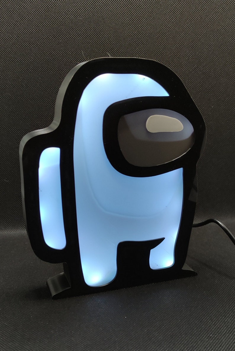 AMONG US Character LED Night Light - Etsy