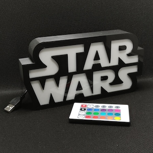 STAR WARS Led Lightbox Sign - Etsy