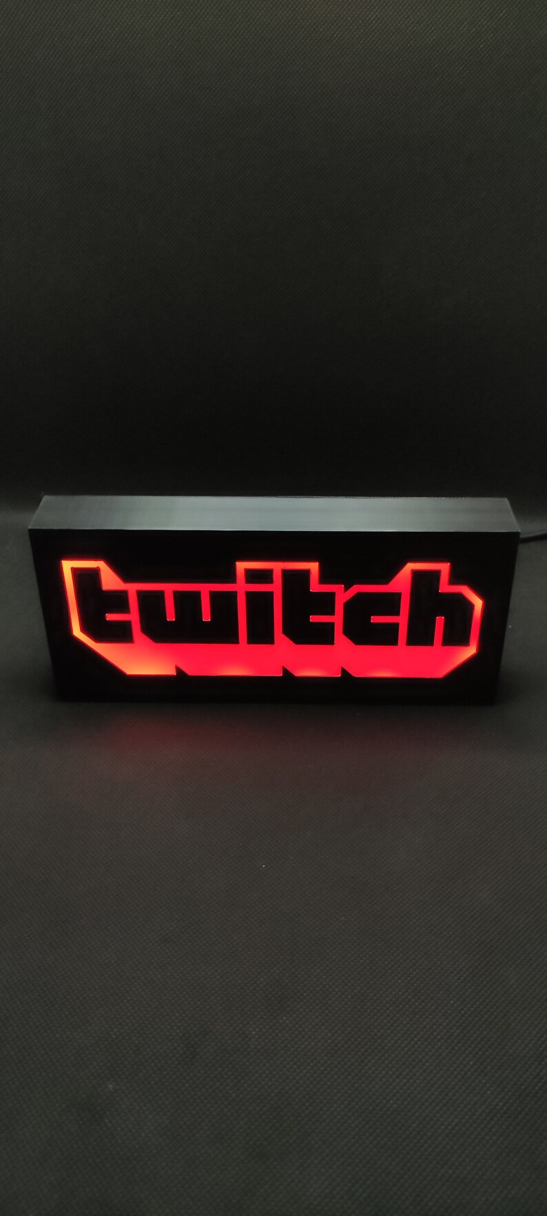 Twitch Led Lightbox Sign - Etsy