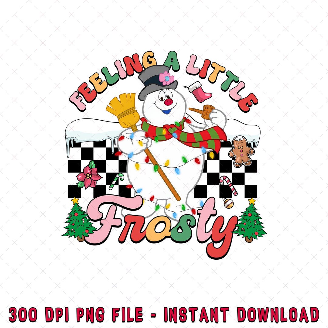 Christmas Frosty the Snow Man Png, Little Frosty, Frosty's Snowflake ...