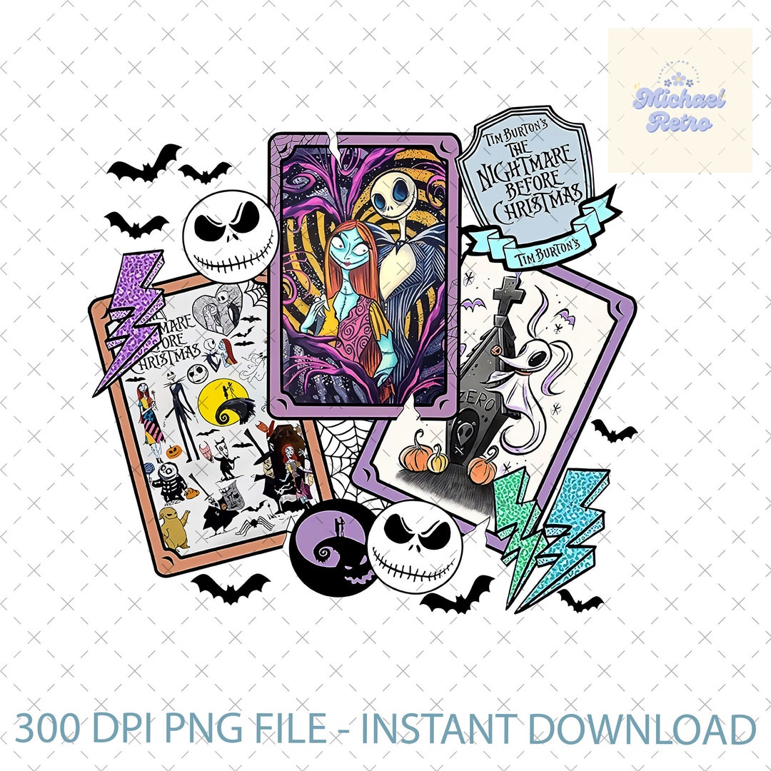 The Nightmare Bef.ore Christmas Jac.k and S.ally Halloween PNG, Horror ...