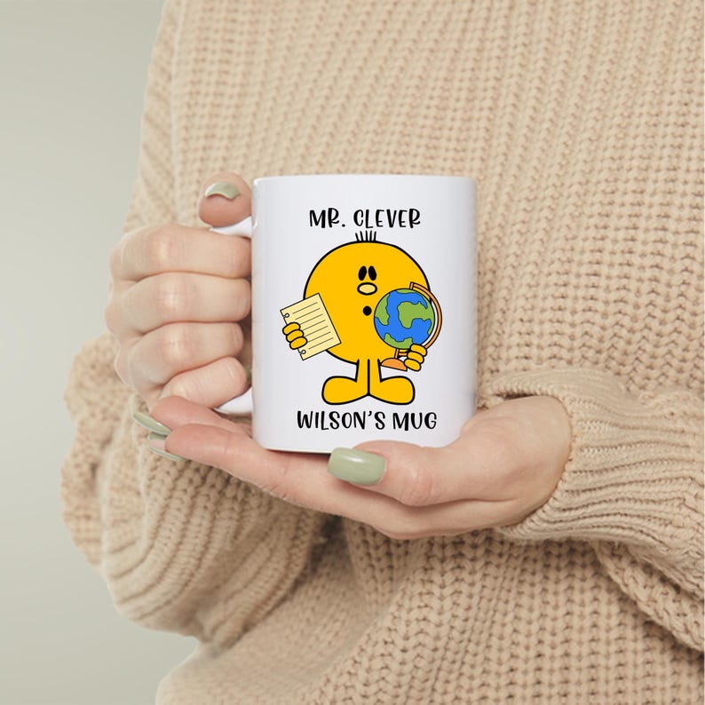 Personalised Mr. Men Little Miss Mug, Little Miss Attitude Custom Name ...