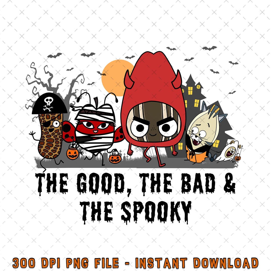 The Good the Bad and the Spooky Png, Halloween the Bad Seed Png ...