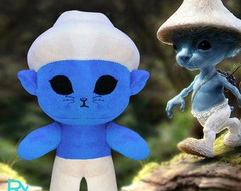 Schlumpf Katze Meme Poster - Etsy.de