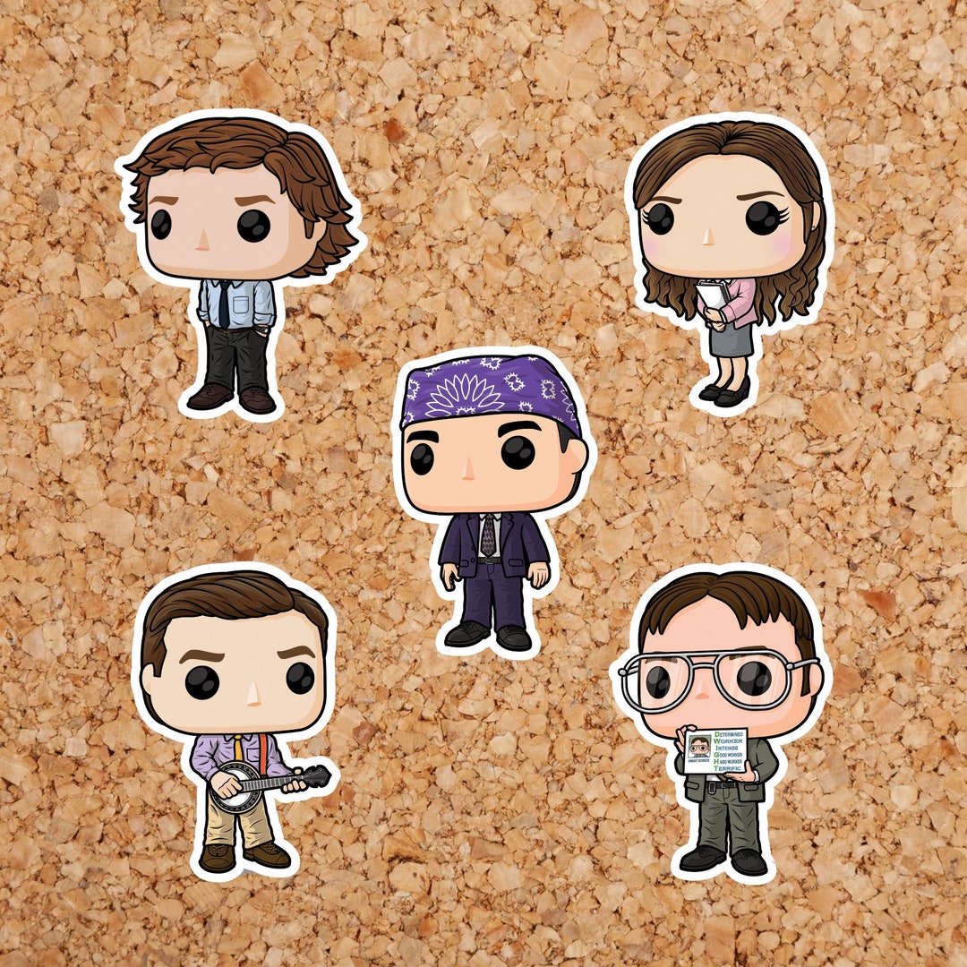 The Office Vinyl Stickers Water Resistant Glossy Finish - Etsy
