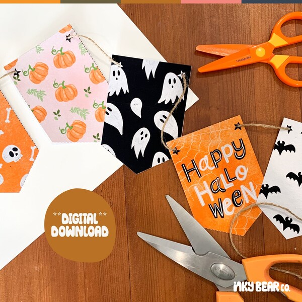 Halloween Bunting - Etsy