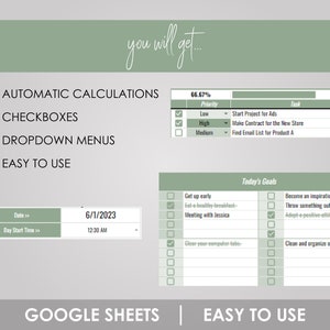 Daily to Do List, Daily Task Organiser, Weekly Printable, Work From ...