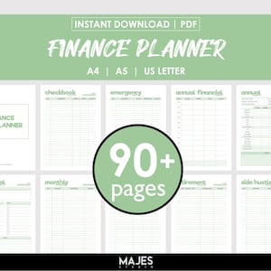 Budget Planner, Money Tracker, Financial Log, Expense Organizer ...