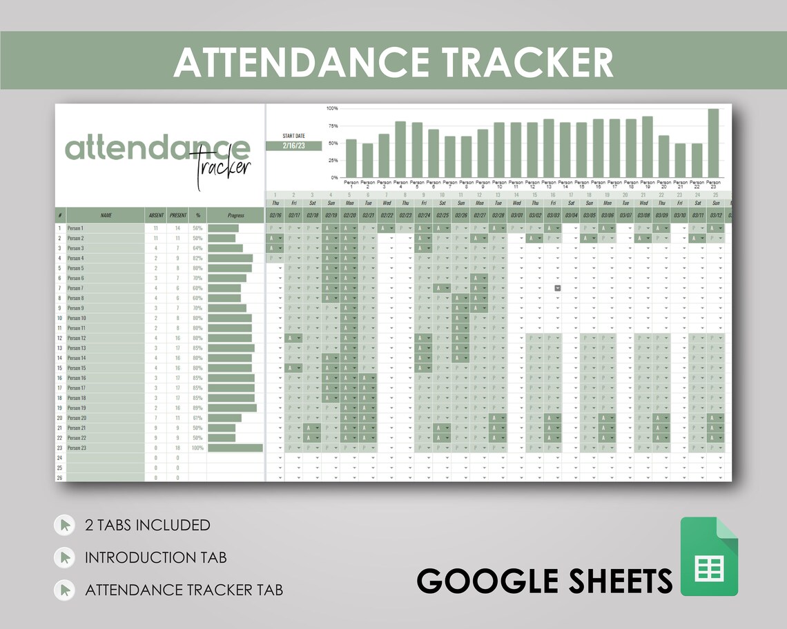 Attendance Tracker, Homeschool Tracker, Teacher Planning, Personal ...