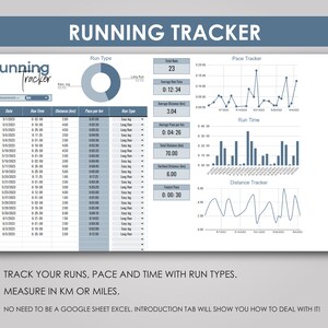 Running Logbook, Running Calculator, Running Calendar, Running Tracker ...