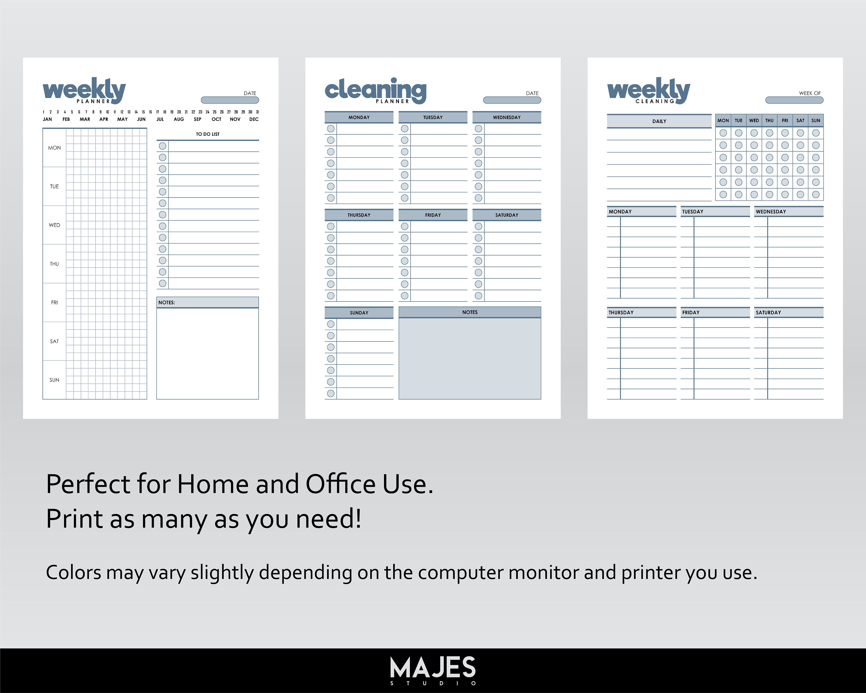 Cleaning Schedule, House Planner, Home Organizer, Chore Tracker ...